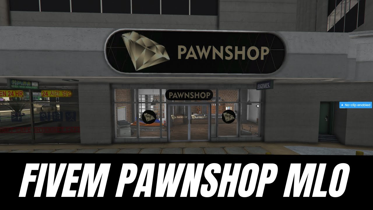 Fivem Pawnshop MLO Interior & map for Roleplay | FiveM Mlo - YouTube
