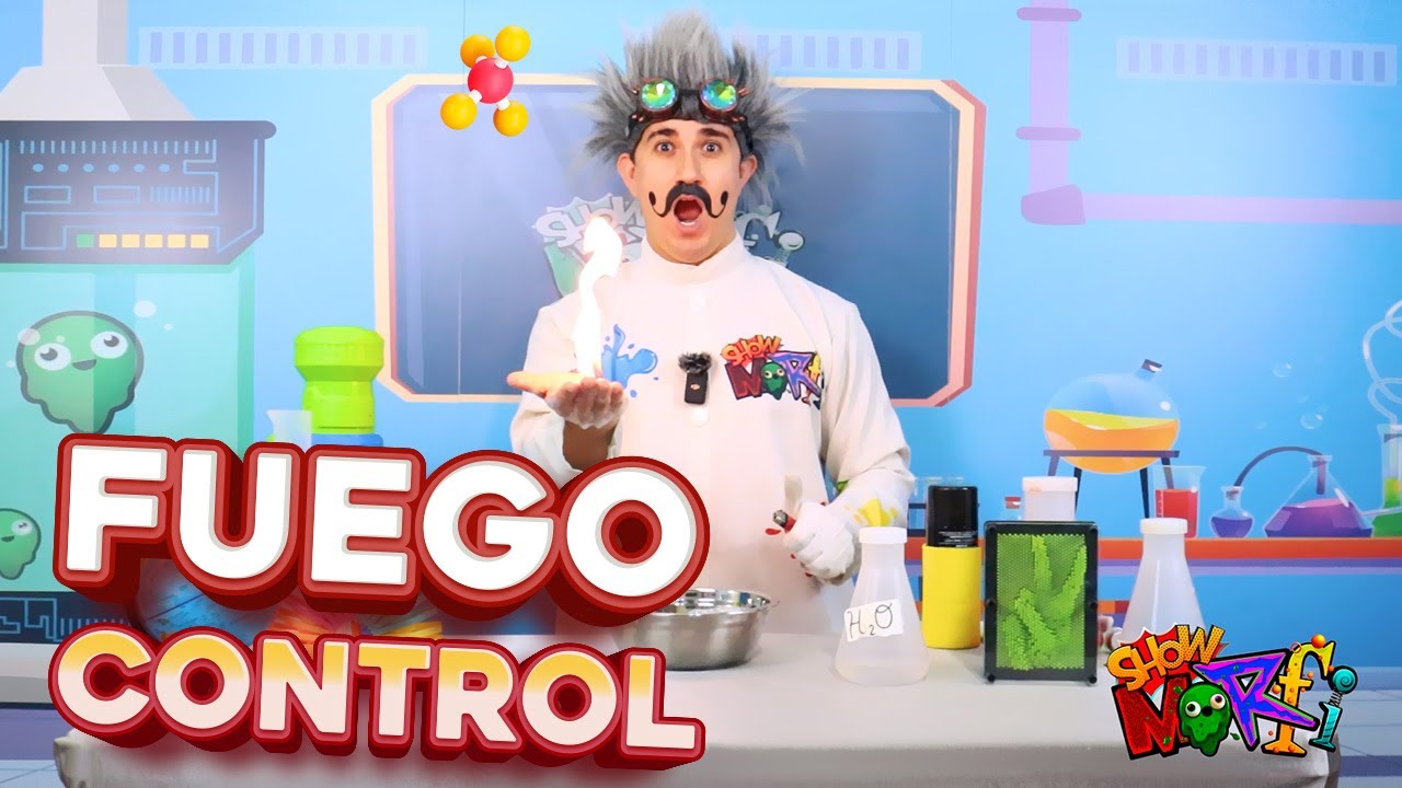 EXPERIMENTO INCREIBLE DE BURBUJAS O ESPUMA DE FUEGO | EL SHOW DE MORFI - YouTube