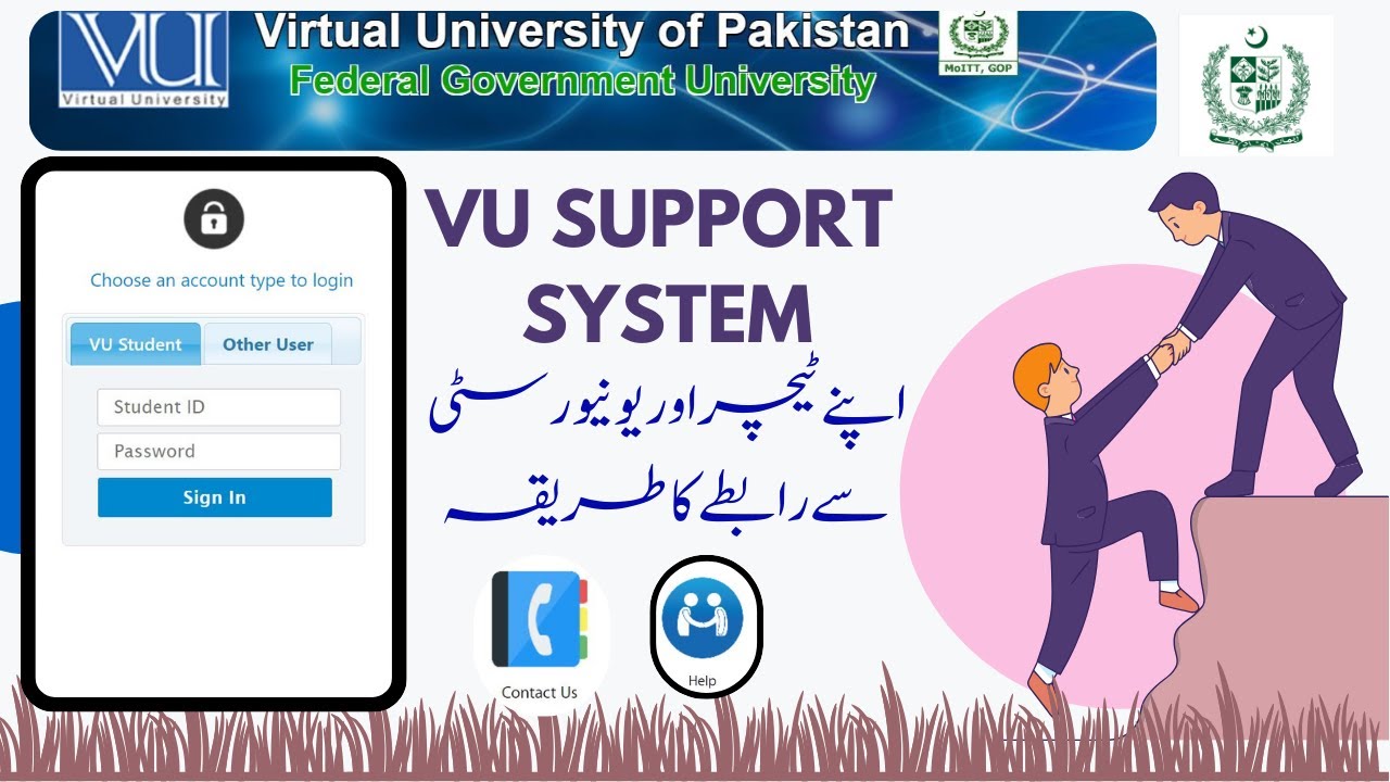 VU Support Syetem | Virtual University | Ticket system | Teacher ...