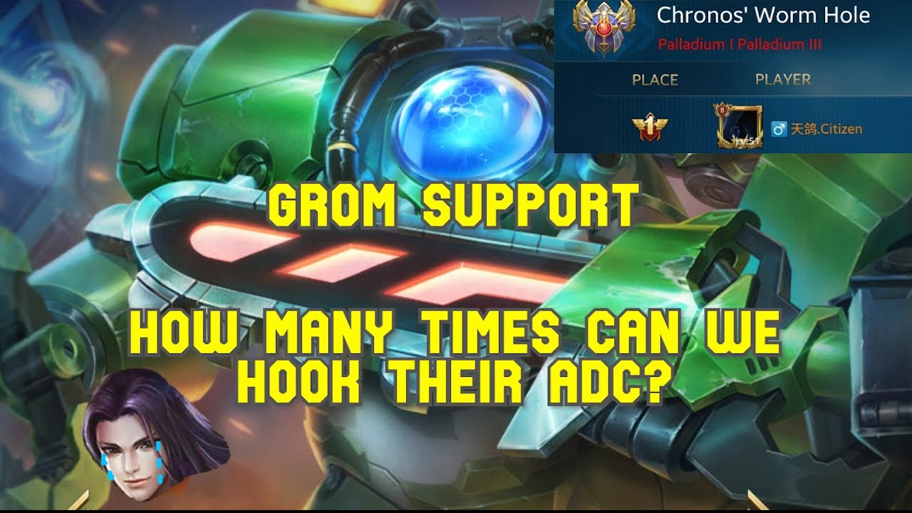 CITIZEN - GROM SUPPORT (NORMAL GAME) | RANK 1 EUROPE | PALLADIUM 3 ...
