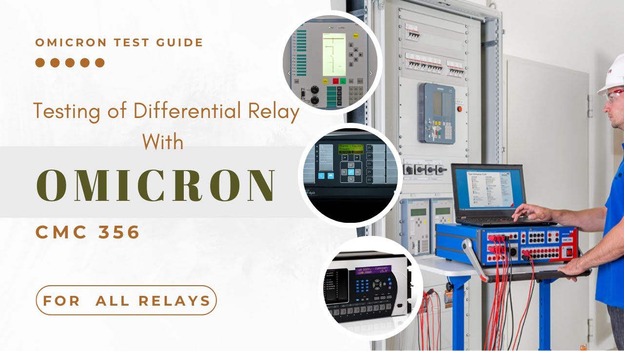 Testing of Differential relay Micom P643 using Omicron | Numerical ...