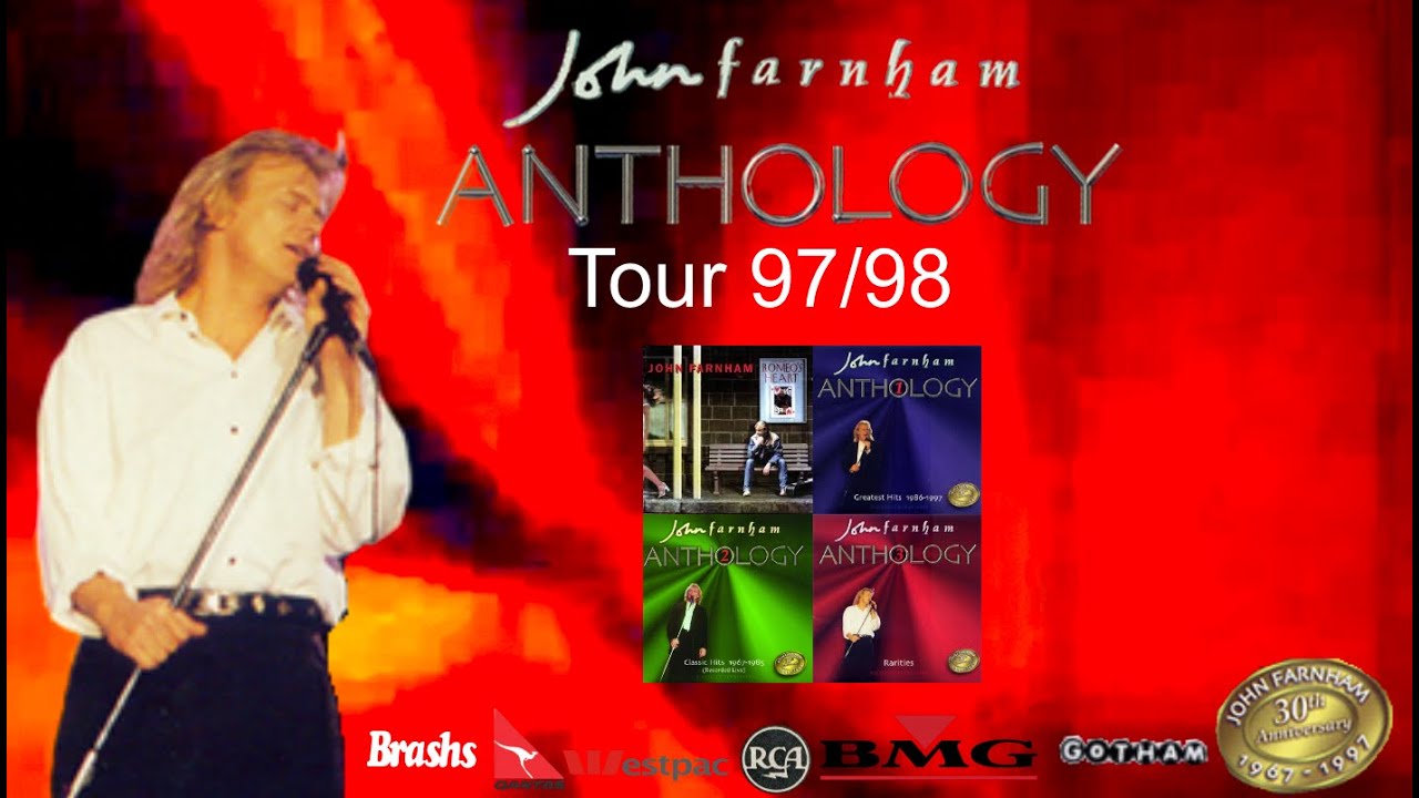John Farnham What If Series... Anthology Tour 1997/98 - YouTube