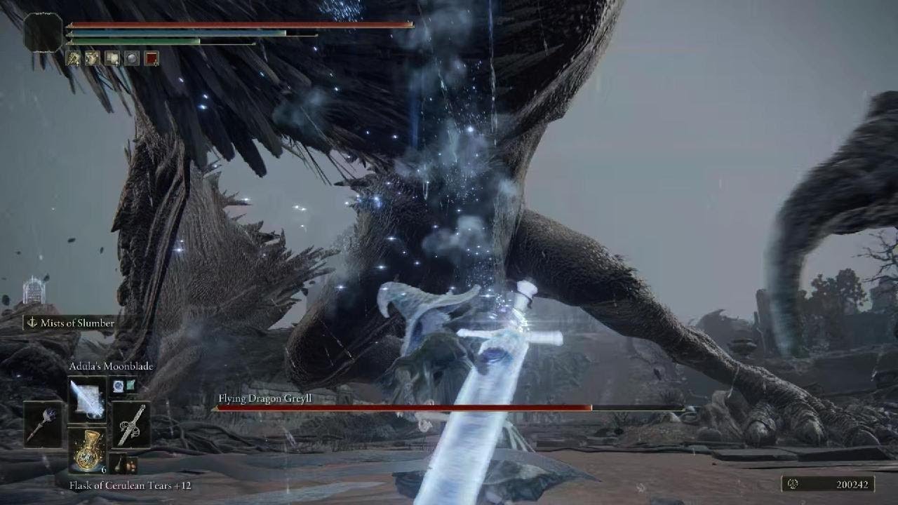 Elden Ring - Flying Dragon Greyll - YouTube