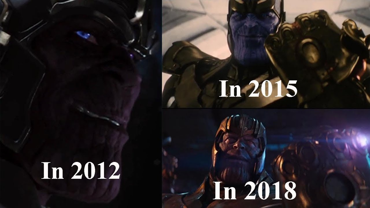 Thanos All Scenes in Marvel Movies | Since 2012 - YouTube