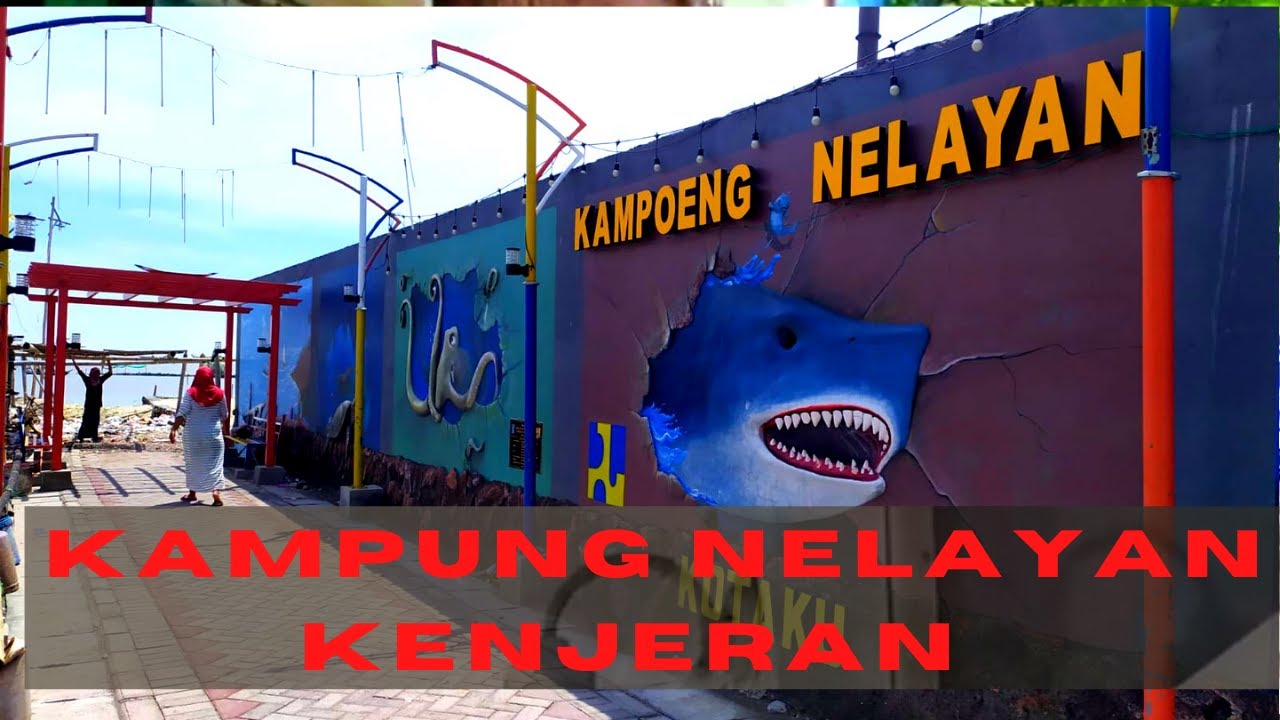 Suasana Kampung Nelayan Kenjeran (Fisherman Kampong Near The Sea) - YouTube