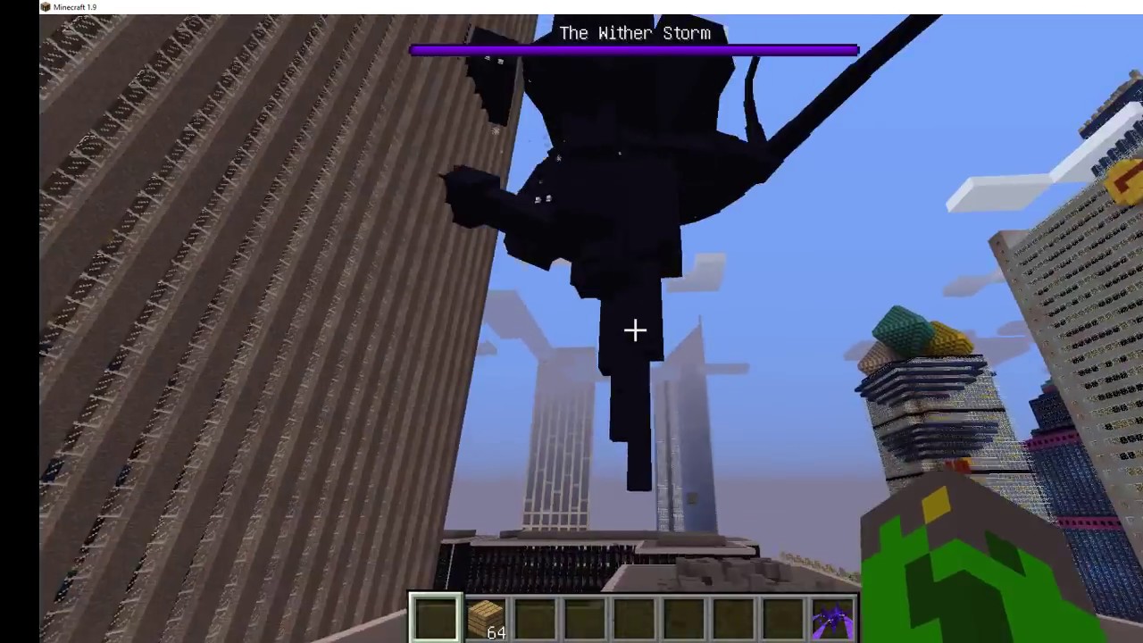 Minecraft: THE WITHER STORM STRIKES BACK AND DESTROYS MY COMPUTER - YouTube