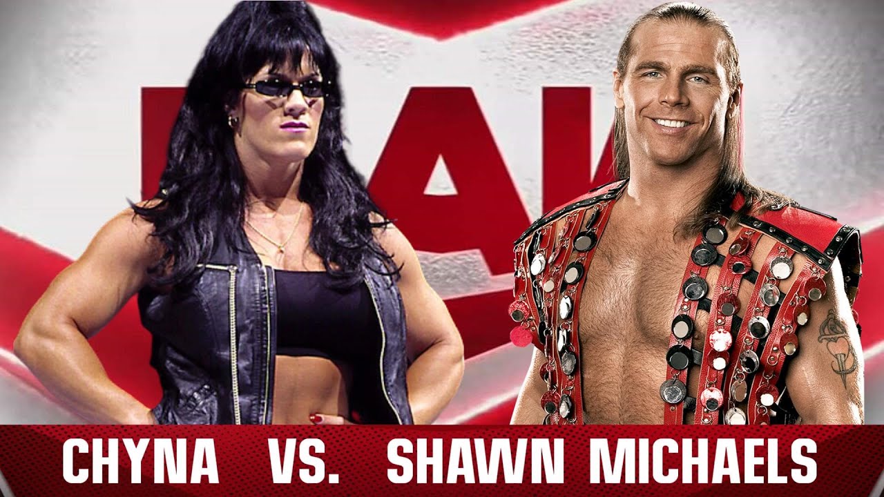 Chyna vs Shawn Michaels | WWE Intergender Full Match - YouTube