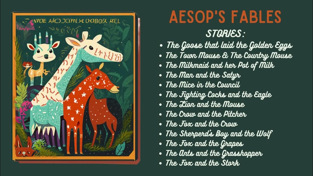 AESOP'S FABLES - SHORT STORIES 1 - A New Revised Edition - YouTube