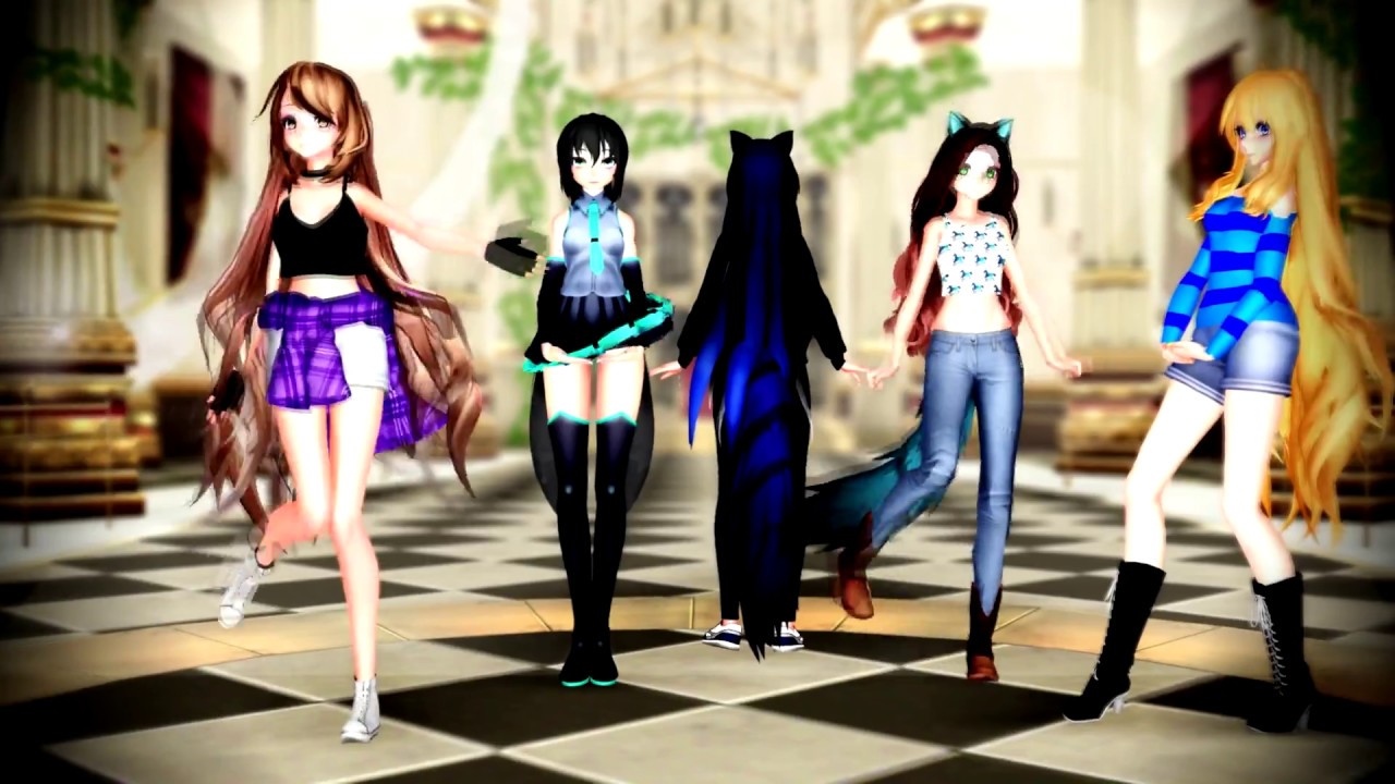 [MMD x Lunity] Crazy∞Night - YouTube