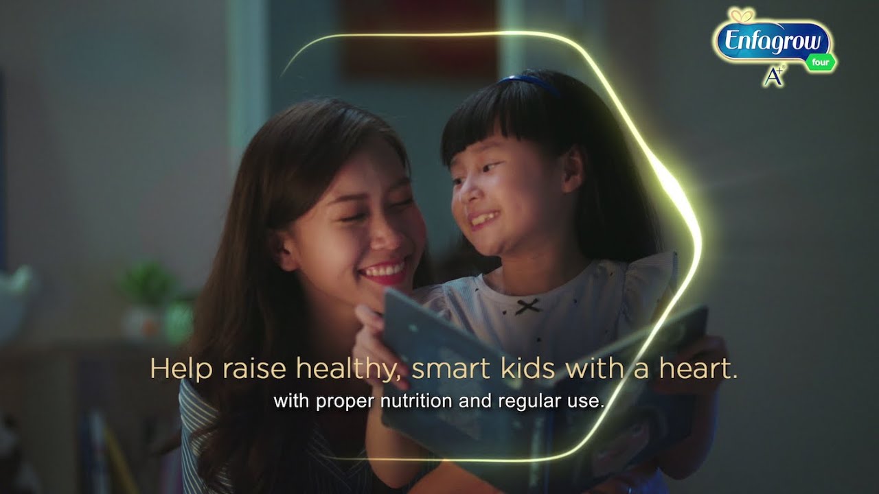 For healthy, smart kids with a heart, Enfagrow A+ Four. - YouTube