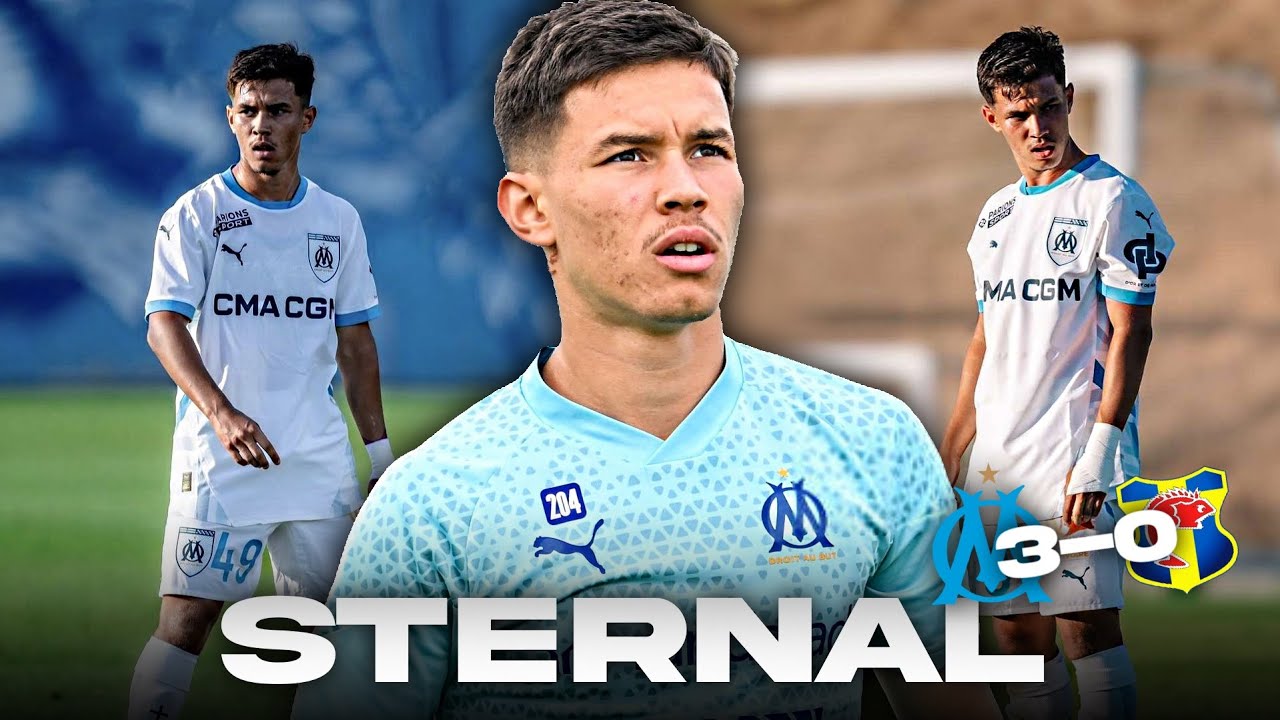 La TRÈS BELLE performance d’Enzo Sternal (2007) avec l’OM contre Toulon ...