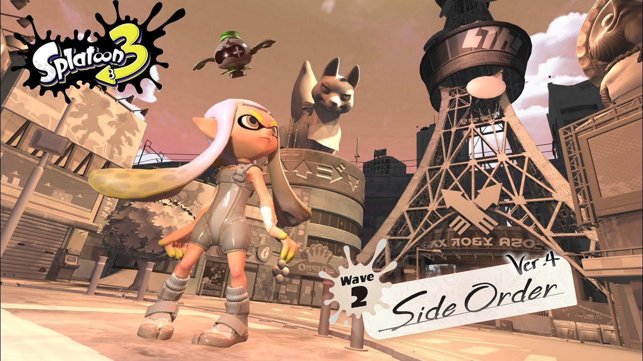 [Splatoon 3 Animation] Side Order Agent 4 DLC Trailer - YouTube