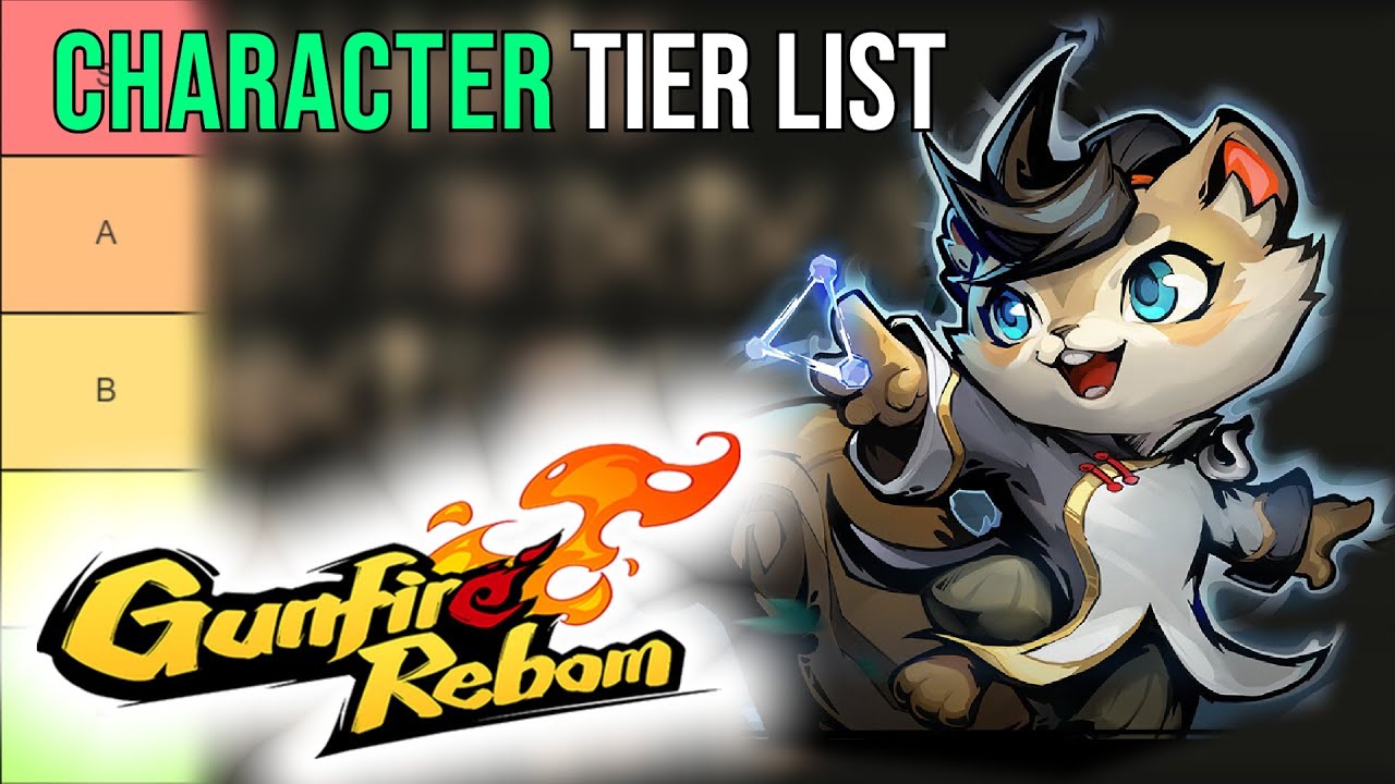 *UPDATED* Gunfire Reborn Character Tier List - YouTube