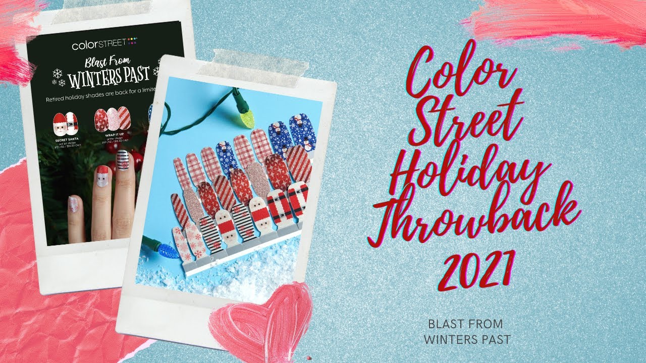 Color Street Holiday Throwback 2021 - YouTube
