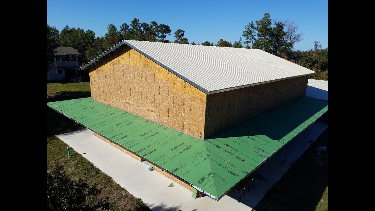 Episode 42: Installing Advantech ZIP Sheathing for the wrap around ...
