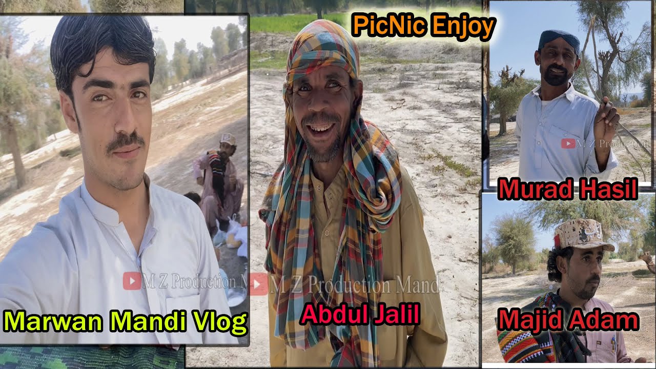 Marwan Mandi Vlog | PICNIC ENJOY|2023|Abdul Jalil |Majid Adam| Murad ...