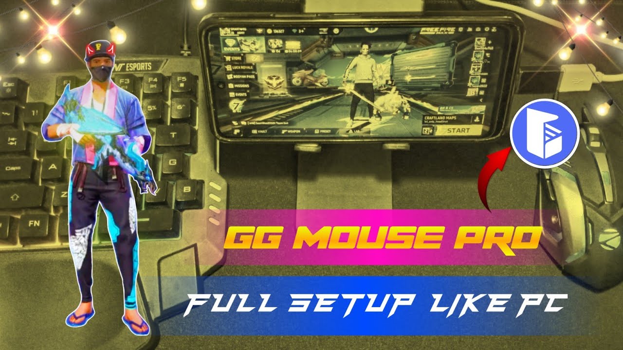 GG mouse pro full setup like pc key maping latest best version app ...