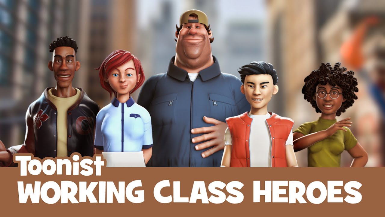 Create Work-Life Scenes | Working Class Heroes for Character Creator ...