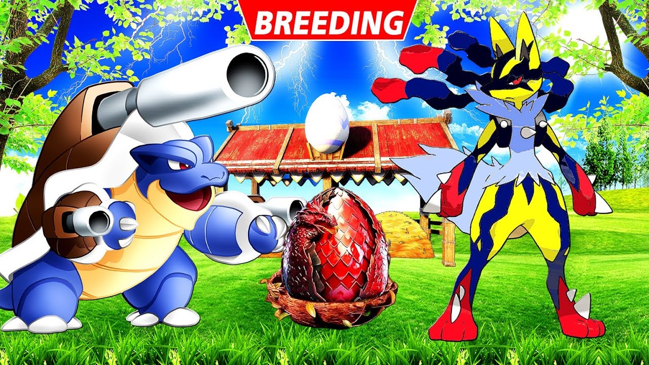 FINALLY BREEDING MEGA BLASTOISE & SHINY MEGA LUCARIO 😱 | PALWORLD #118 ...