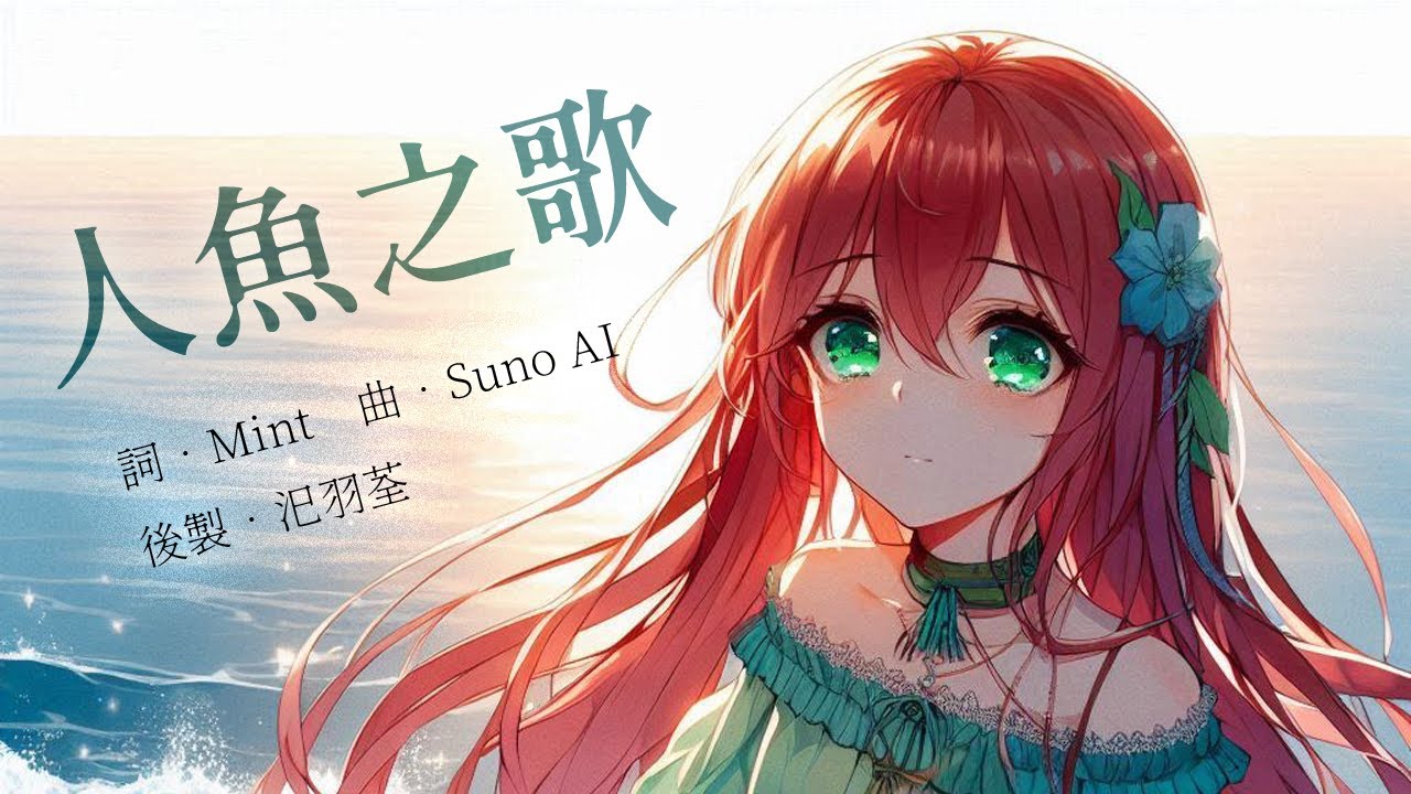 人魚之歌-Song of Mermaid【遊戲主題曲風】(中文歌曲 CC Eng Sub) - YouTube