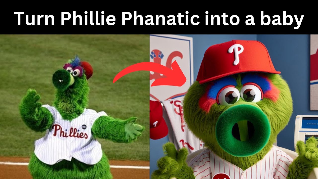 Turning MLB Mascots into Babies! - YouTube