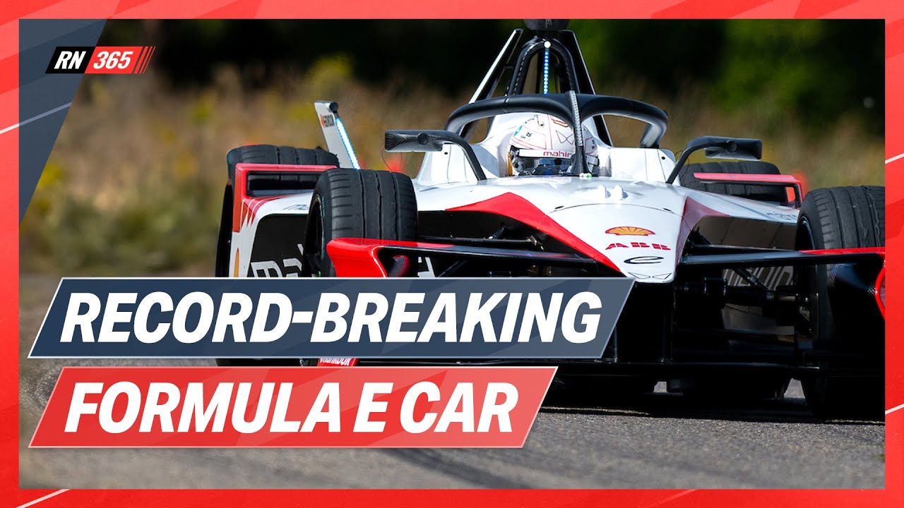 Mahindra Excitement Builds as Formula E Introduce Record-Breaker - YouTube