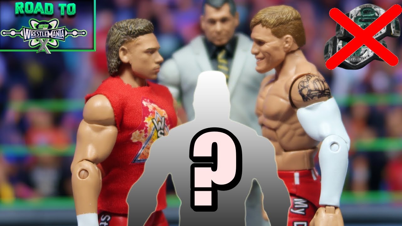 WSC STAGE CREATOR VS MDT VS ?? AT WRESTLEMANIA!? WWE ACTION FIGURE ...