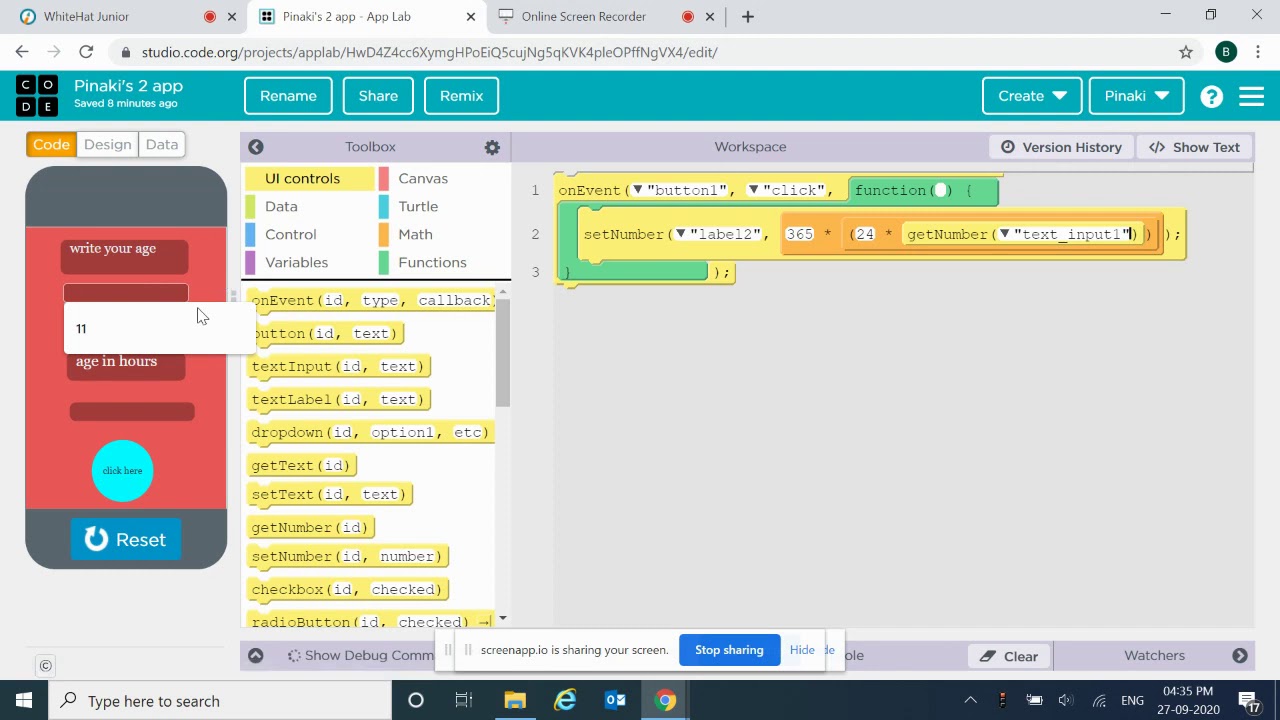 Pinaki age changing app - YouTube