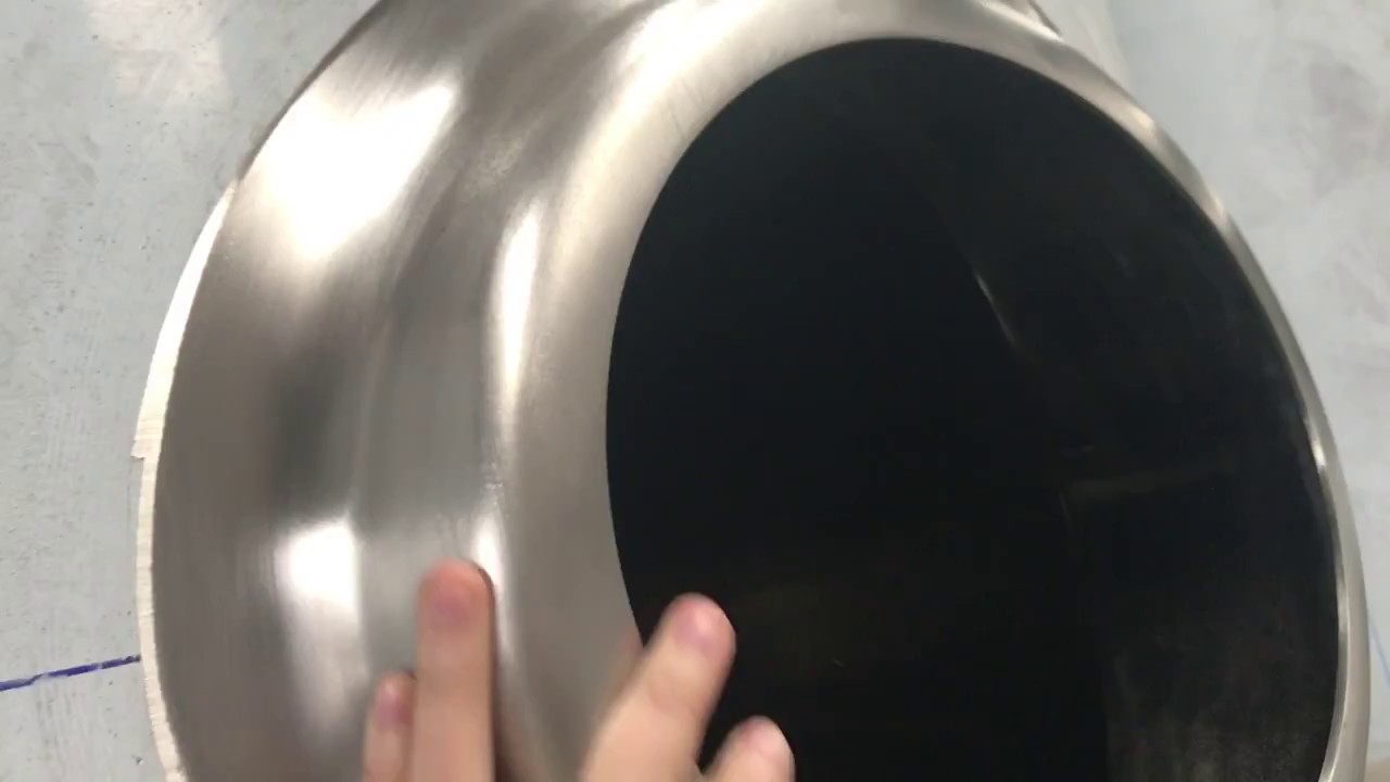 side manhole on fermenter - YouTube