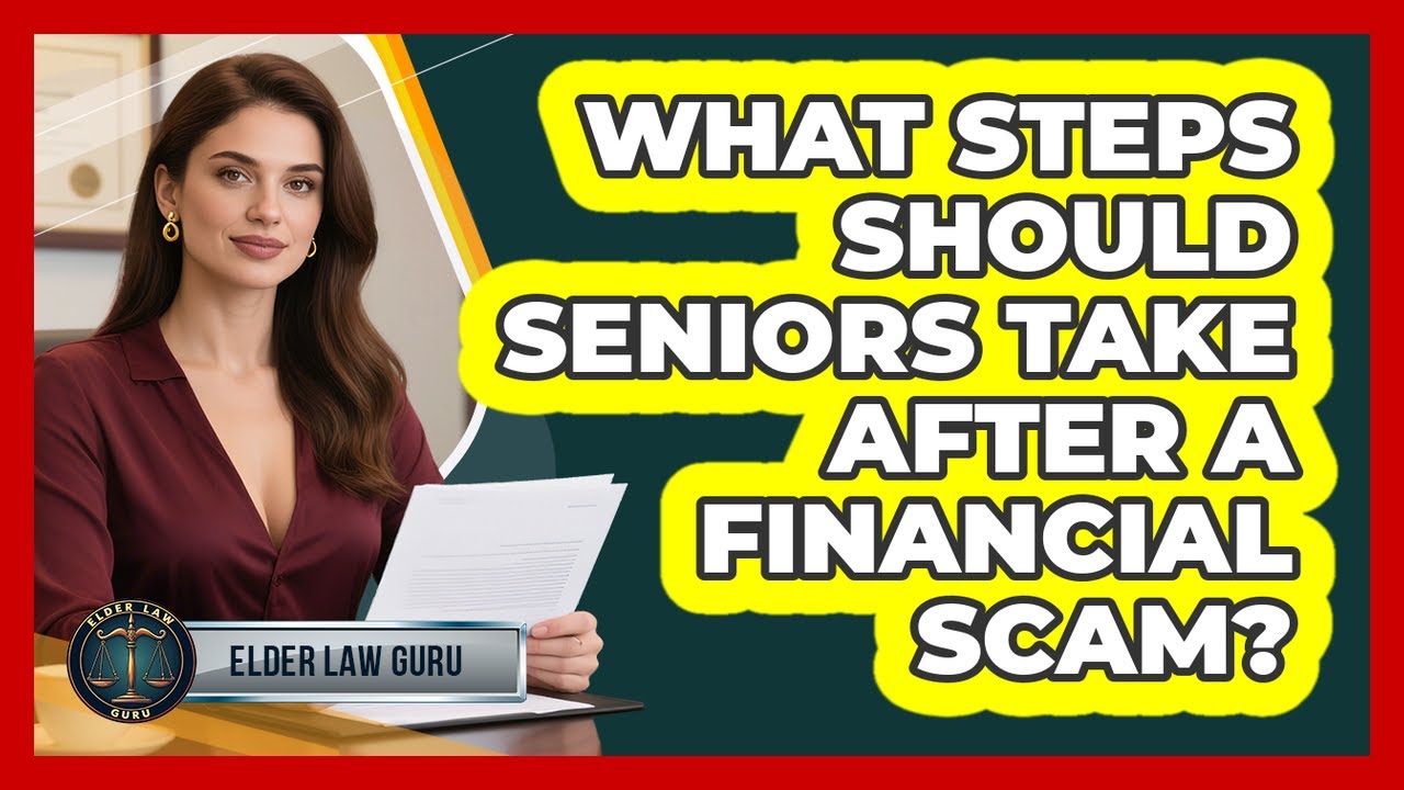 What Steps Should Seniors Take After A Financial Scam? - Elder Law Guru ...