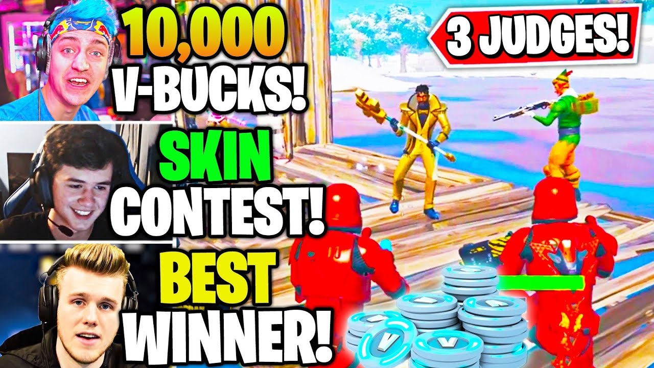 Streamers HOST 10,000 V-BUCK SKIN & EMOTE Fashion Show w/ LACHLAN ...