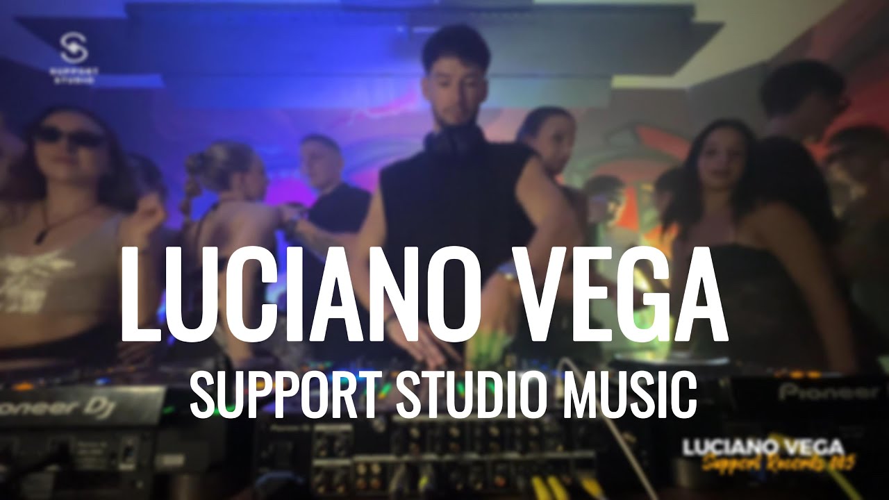 LUCIANO VEGA - LIVE SET SUPPORT STUDIO MUSIC - OO5 [4K] - YouTube