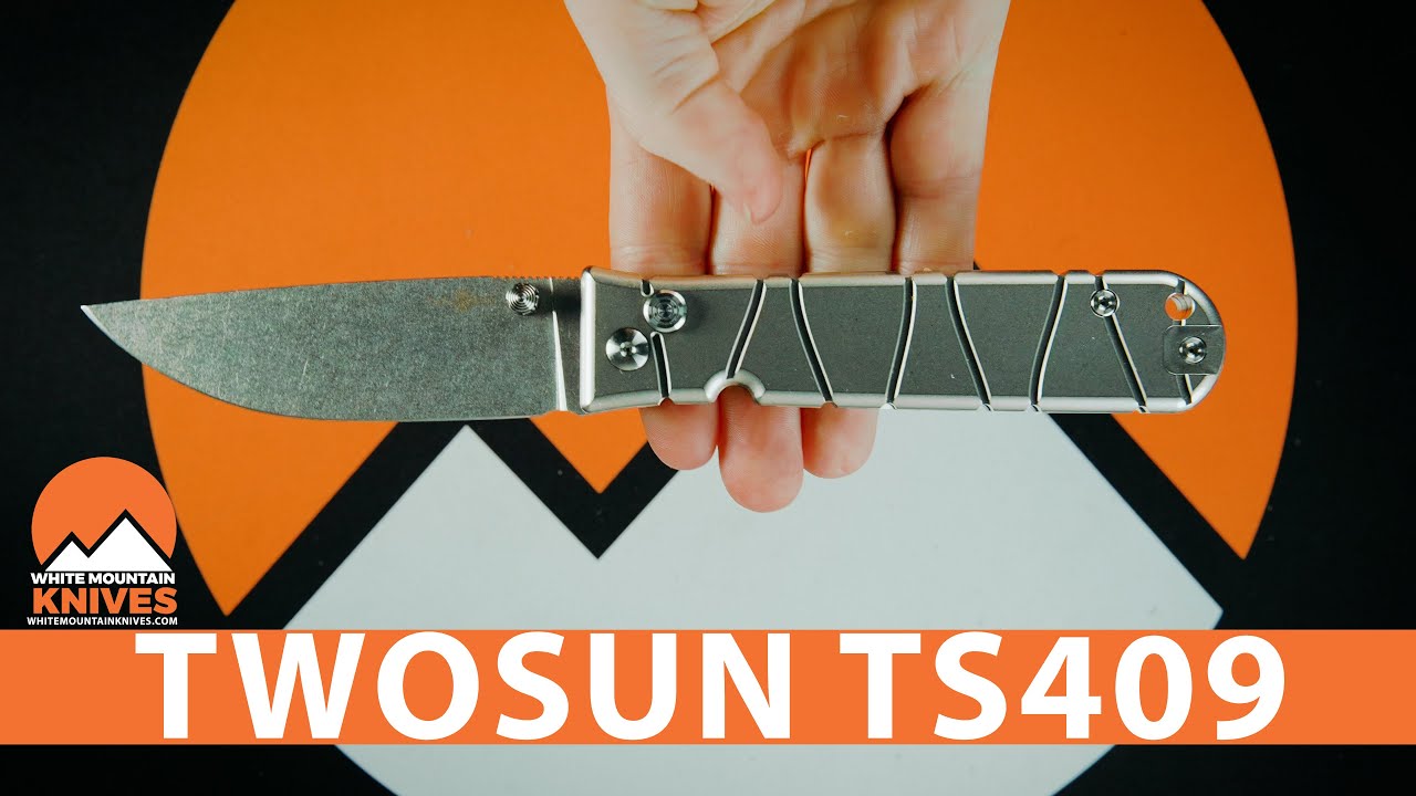TwoSun TS409 Folding Knife - Quick Look - YouTube