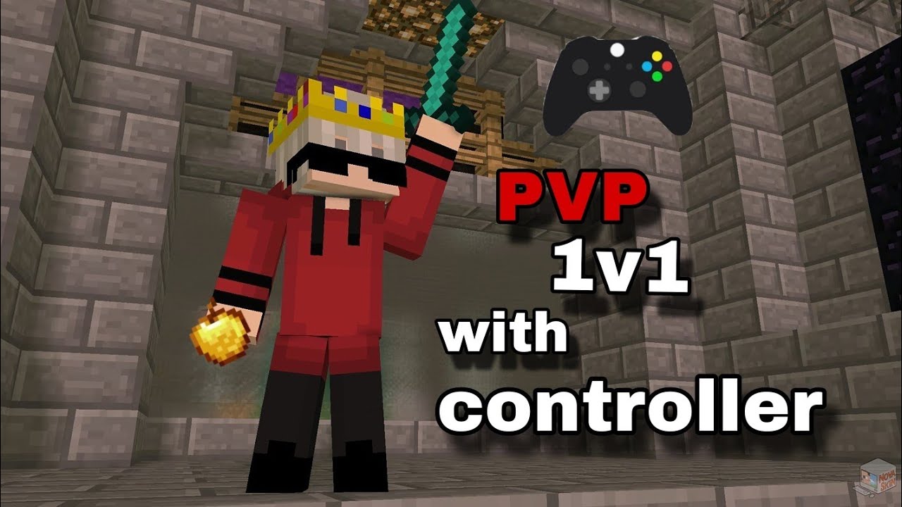 pvp with my noob ferend and I playing controller - YouTube