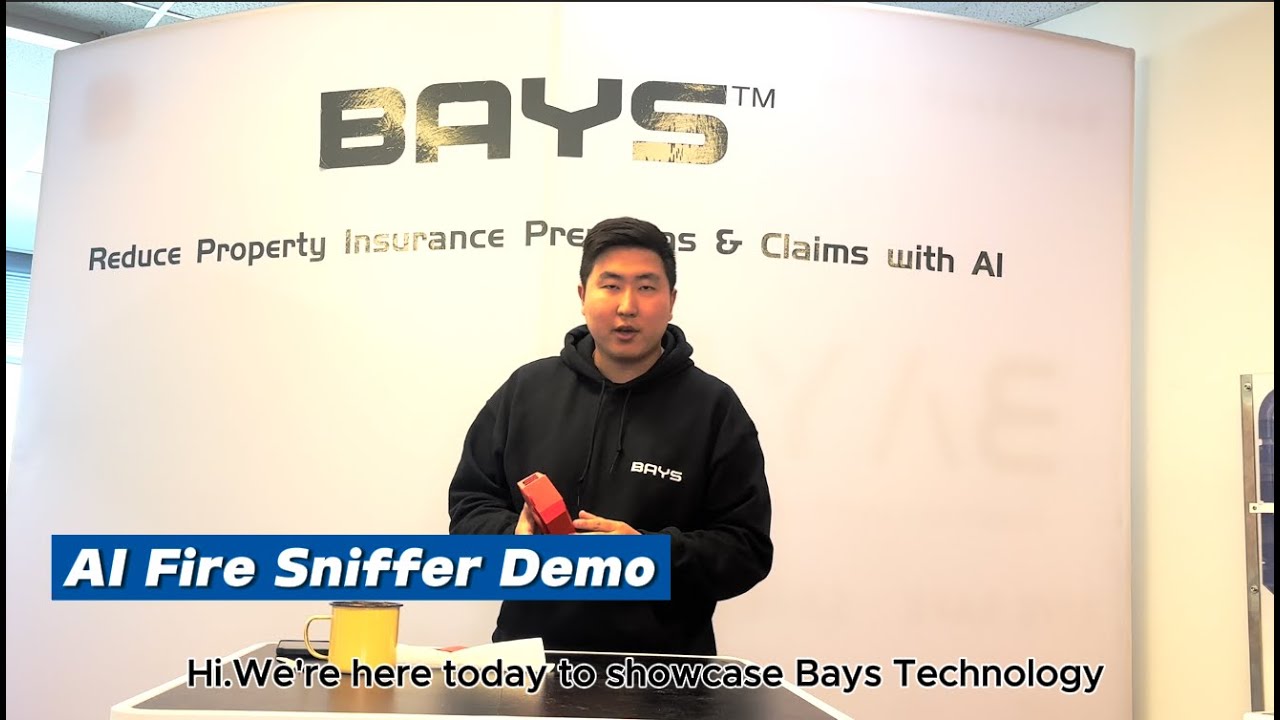 AI Fire Sniffer Demo Video | Bays Technology - YouTube