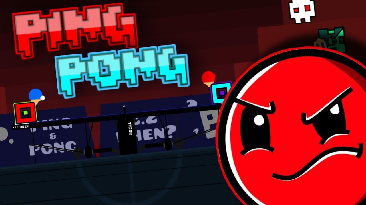 Ping Pong (Harder Minigame) by Subwoofer | Geometry Dash - YouTube