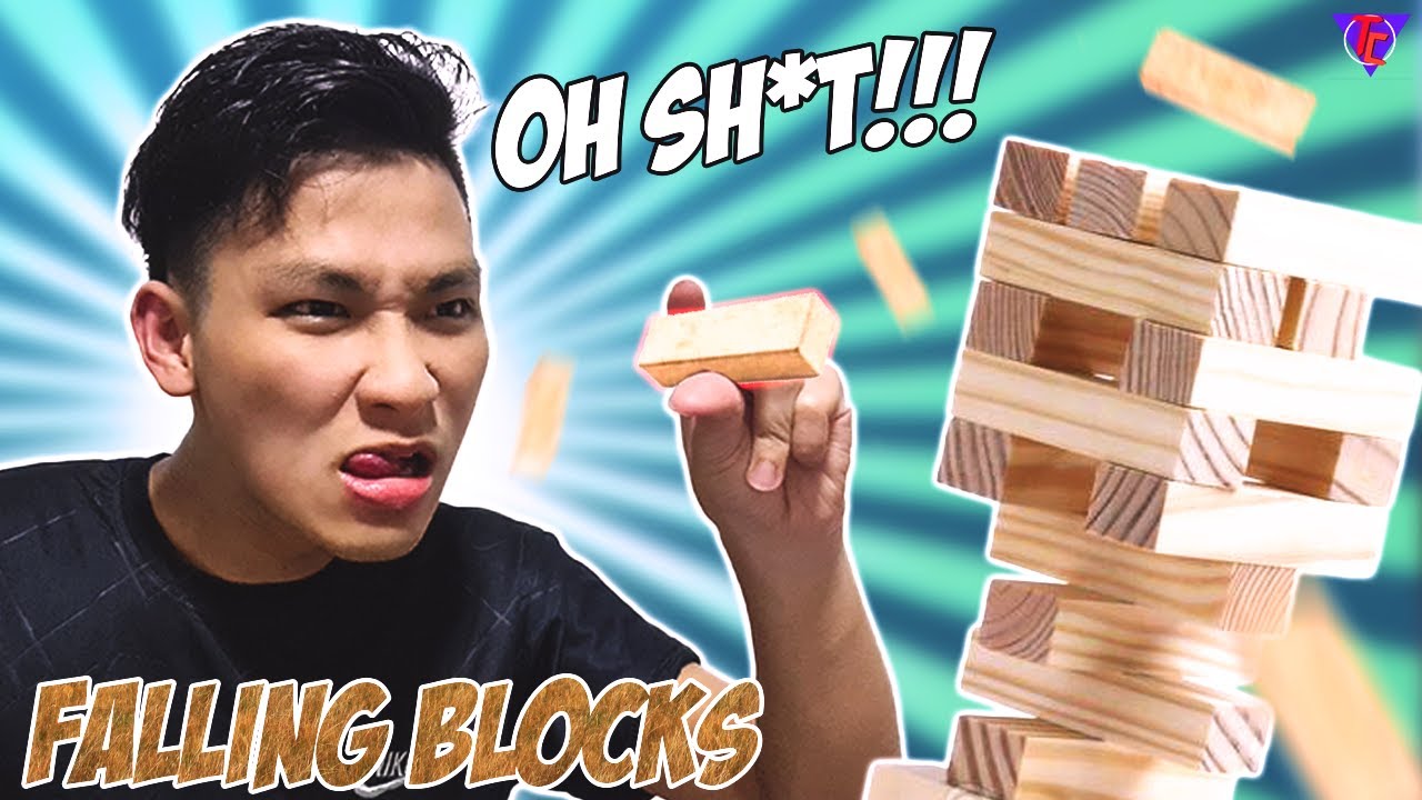MOST STRESSFUL JENGA CHALLENGE GAME | Brick Fall - YouTube