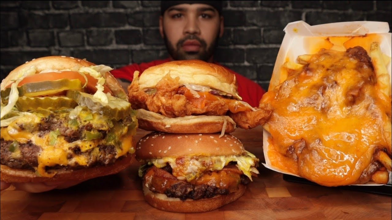 CHILI CHEESE FRIES, DOUBLE FAT CHEESE BURGER, BACON CHEDDAR BURGER ...