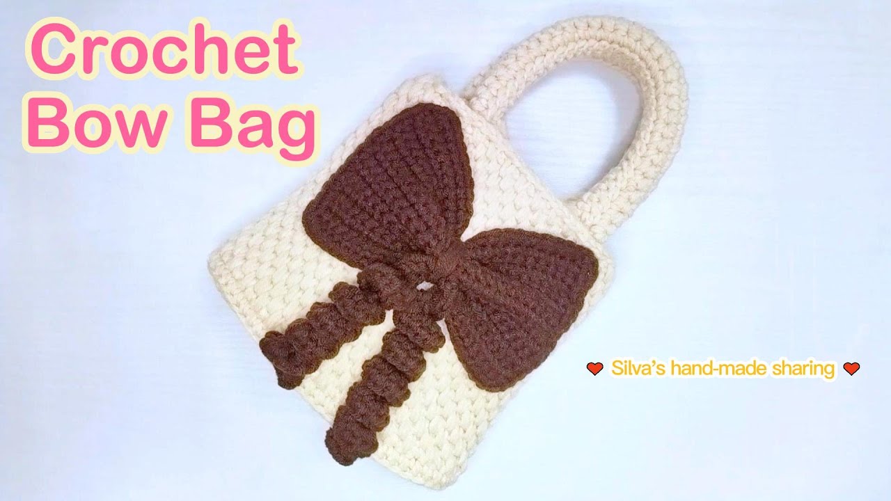 Brilliant! You will love it! Crochet Bow Bag - Bow Handbag👜 - YouTube