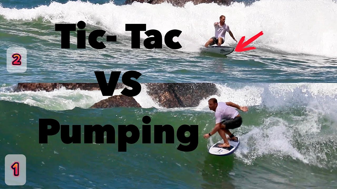 Boost Your Surf Speed: Pumping vs Tic Tacking Explained - YouTube