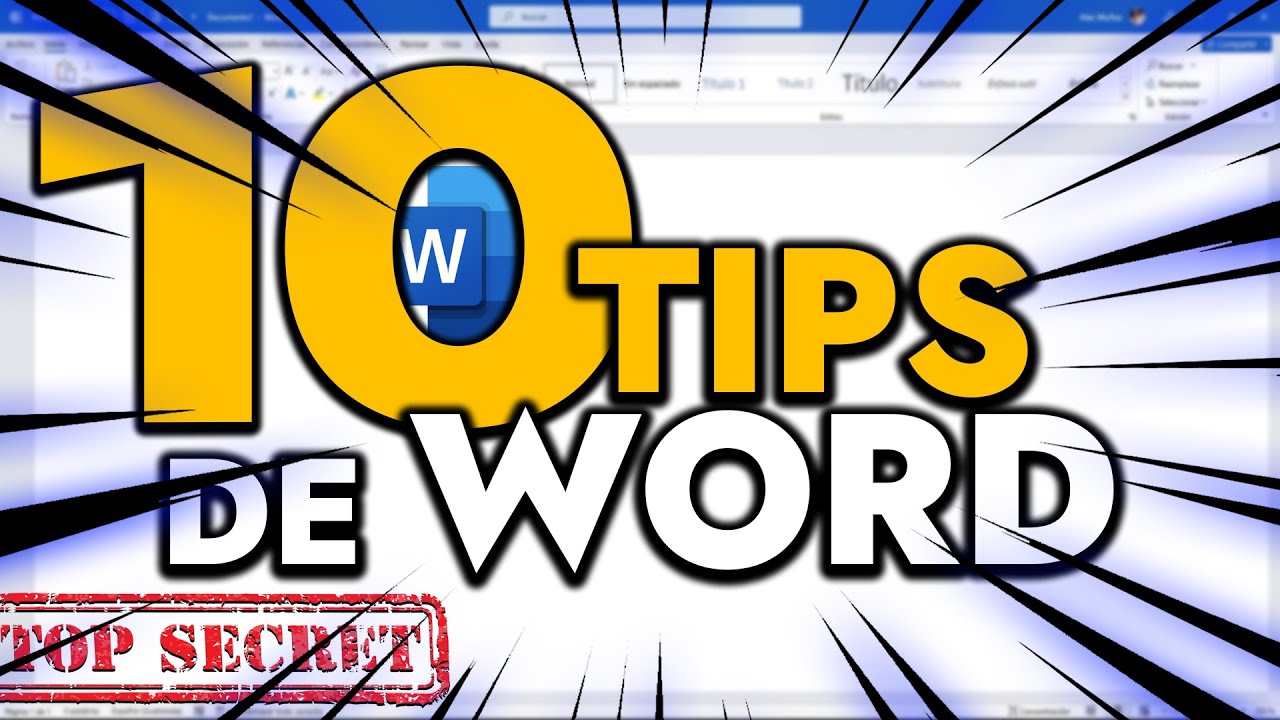 UTILIZA WORD COMO PROFESIONAL | 10 TRUCOS Y TIPS DE WORD | Digitalex - YouTube