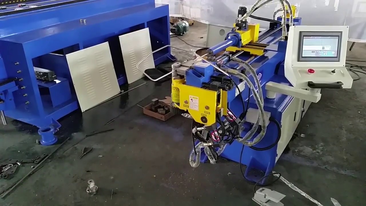 copper pipe bending machine - YouTube