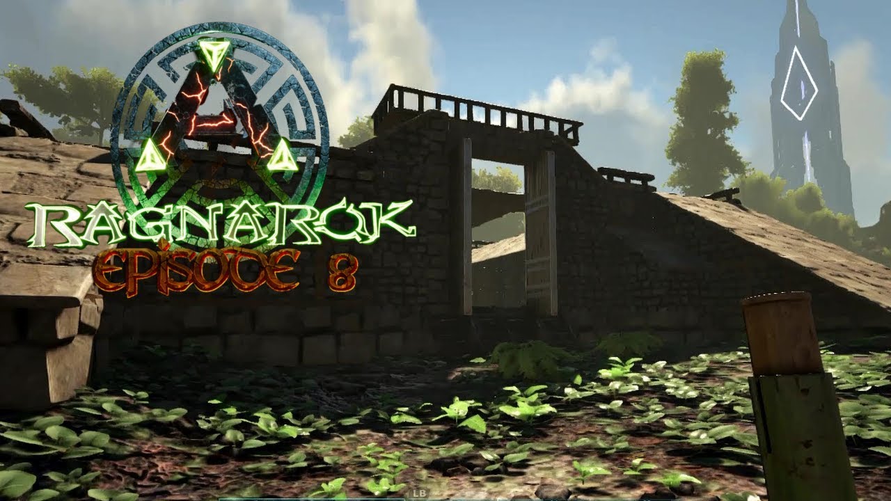 Overhead Egg Farm and Base Stuff Ark Ragnarok XB1S Ep 8 - YouTube