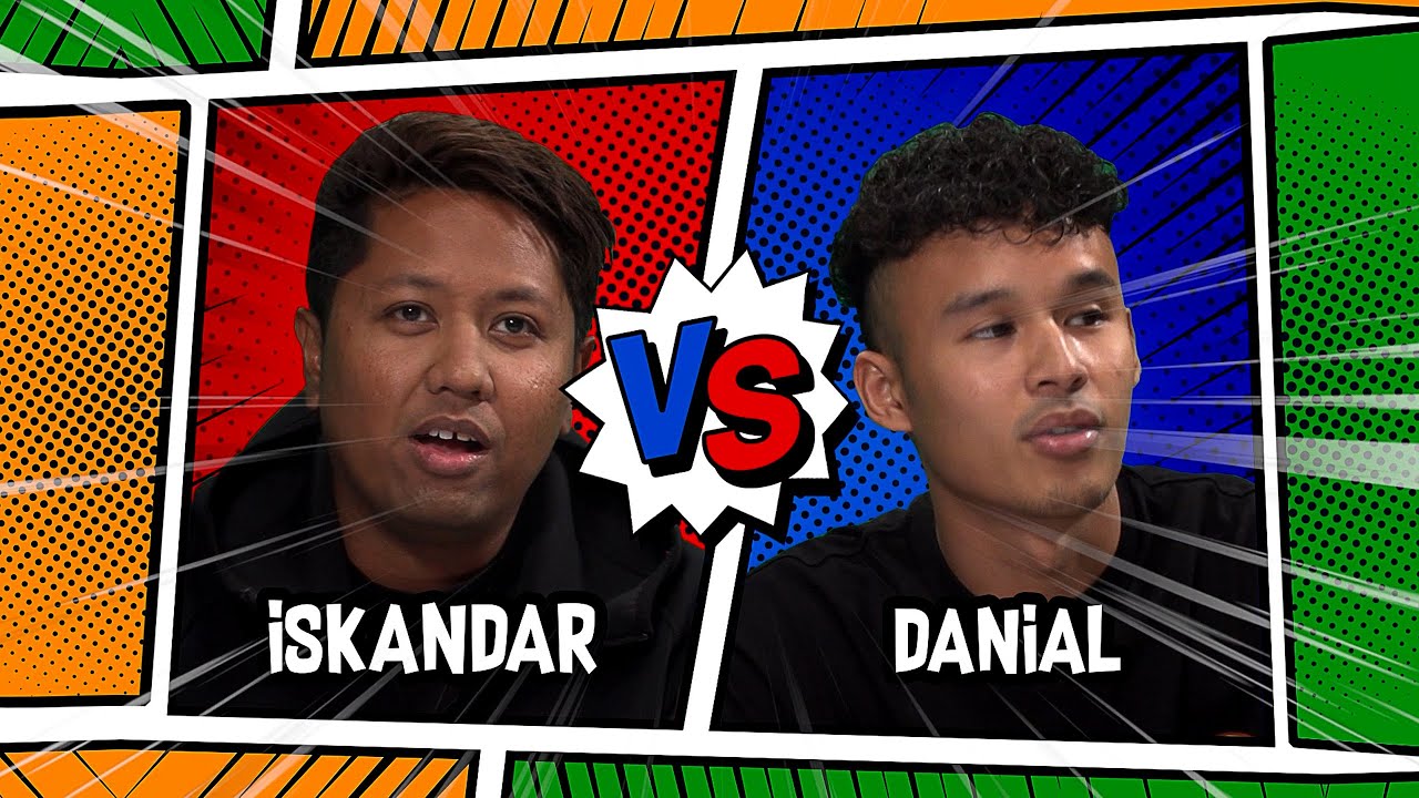 𝗕𝗢𝗗𝗢𝗛 𝗞𝗘 𝗣𝗔𝗡𝗗𝗔𝗜? 𝗘𝗣 10 - Iskandar VS Danial - YouTube