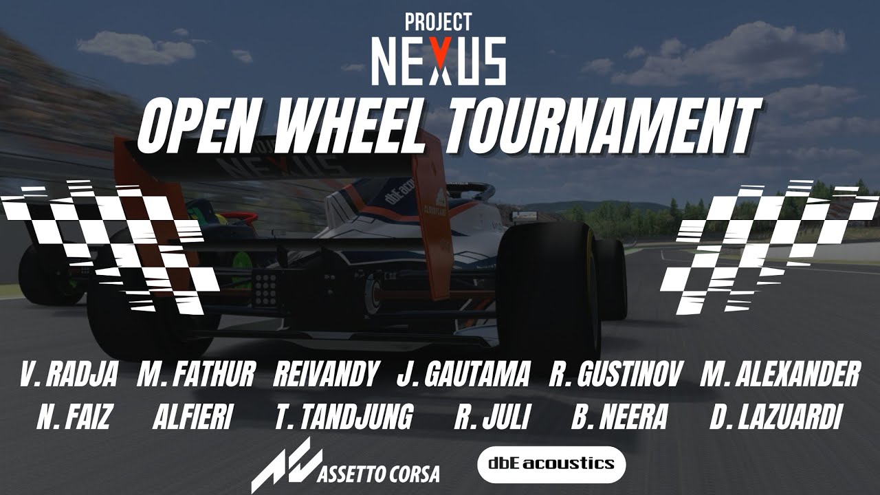 [LIVE] ProjectNexus Open Wheel Tournament | Assetto Corsa | OMR Tatuus ...