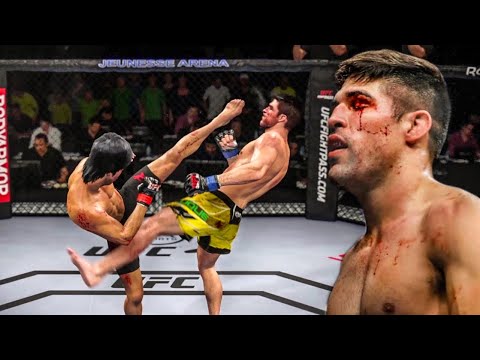 BRUCE LEE VS VICENTE LUQUE😱💯 (EA SPORTS UFC 4) PS5 | UFC BLOODY FIGHT KNOCKOUTS | UFC 4 K1 RULES