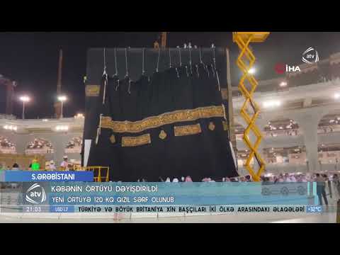 Kəbənin örtüyü dəyişdirildi