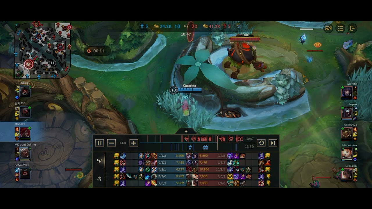 wild rift hack / troll ,renekton double ult in normal mode and katarina ...