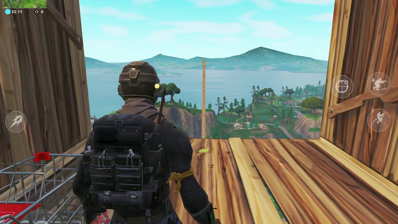 Fortnite Epic shopping cart ramp failure - YouTube