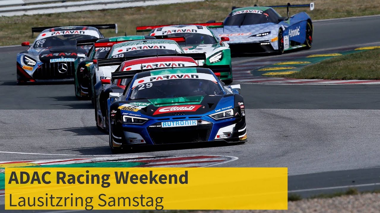 ADAC Racing Weekend Lausitzring | Samstag | Re-LIVE - YouTube
